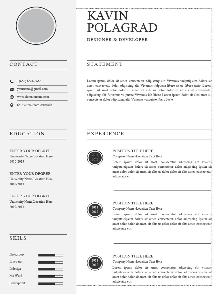 01 Owner Ccc Cv Resume Pdf Tullii