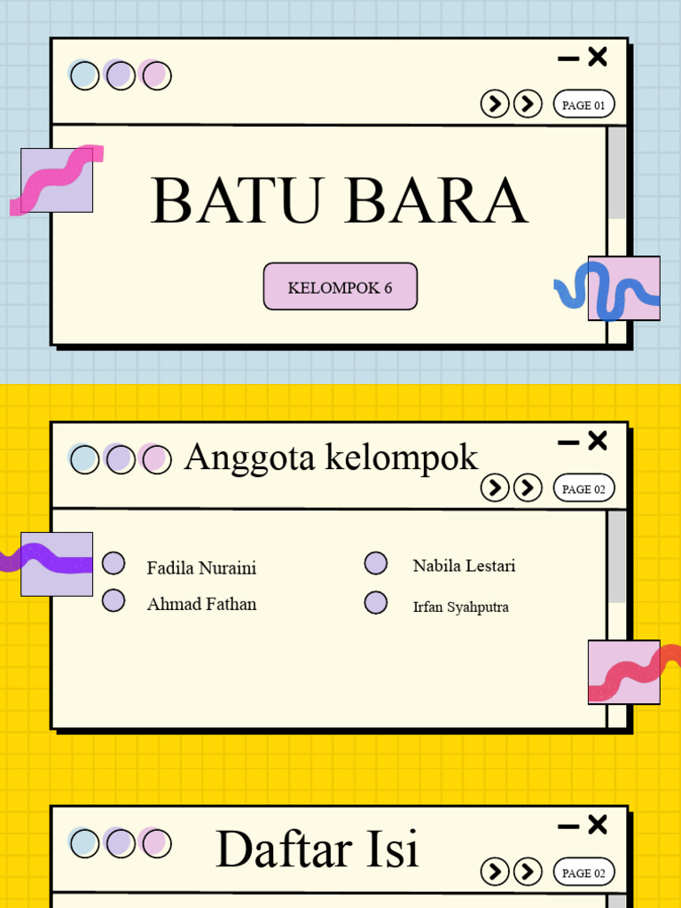 Materi Batu Bara Kelas X | PDF