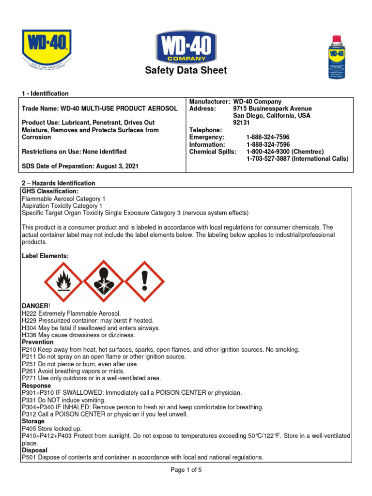Material Safety Data Sheet (MSDS) | PDF | Materials | Safety