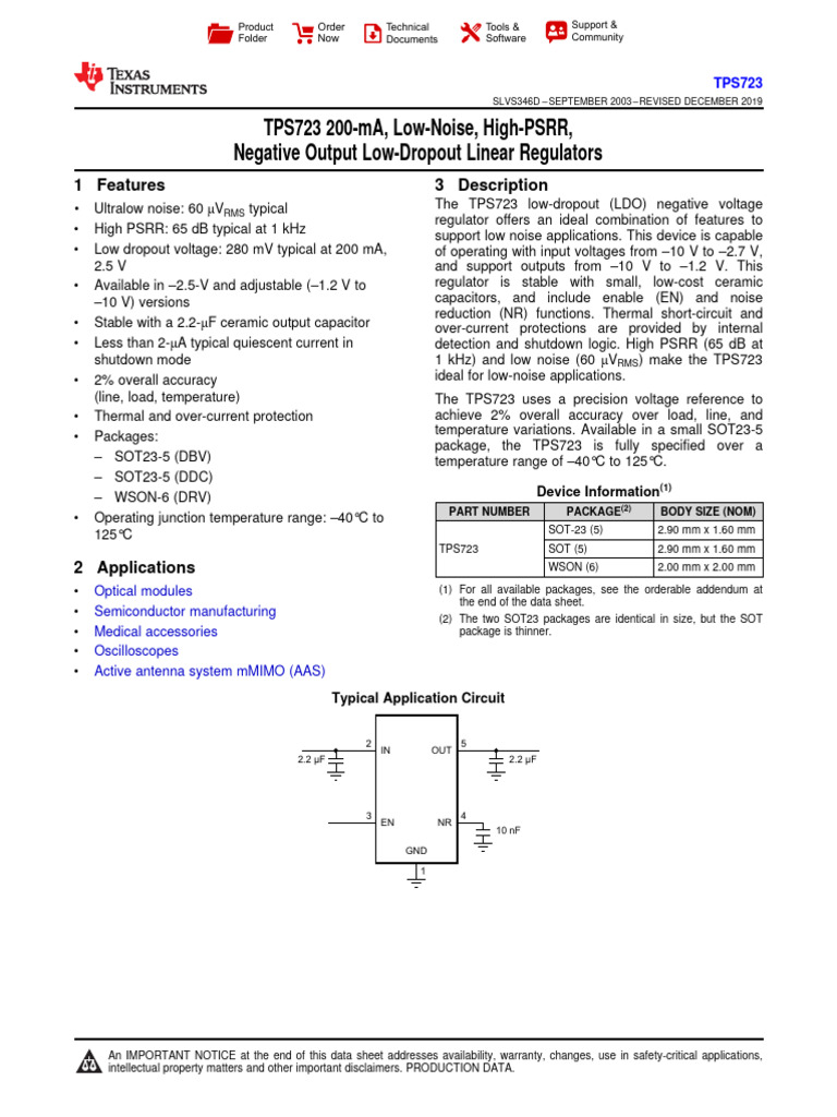 Tps 723 | PDF | Electrostatic Discharge | Electrical Engineering