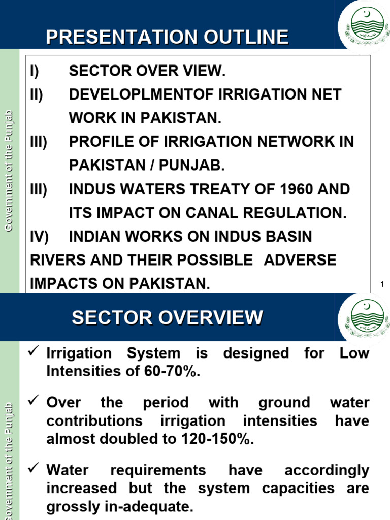 Punjab Irrigation System | PDF | Indus River | Environmental Engineering