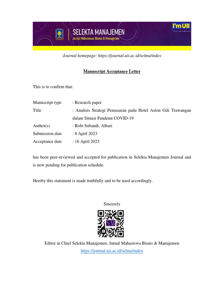 B-Subandi & Albari-Research Paper-Acceptance Letter Template (Selekta ...