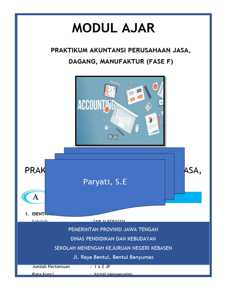 Modul Ajar Jurnal Penyesuaian | PDF