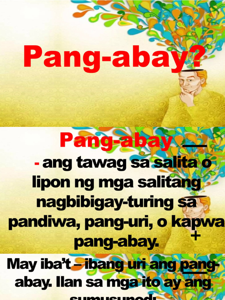 Pang Abay | PDF