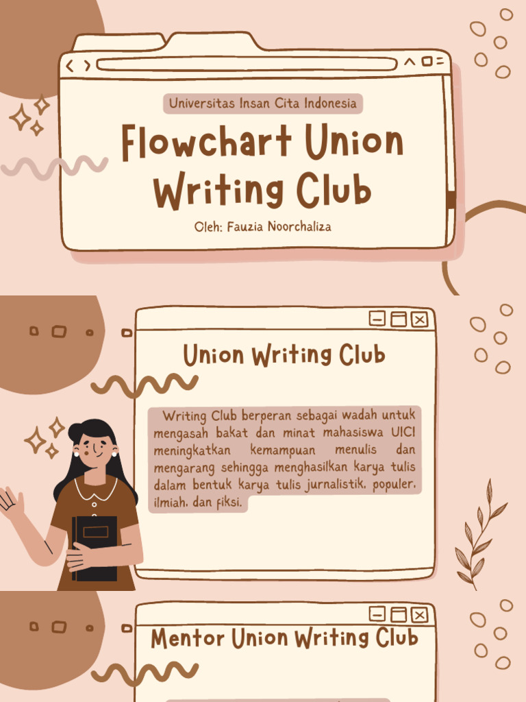 Flowchart Union Writing Club | PDF