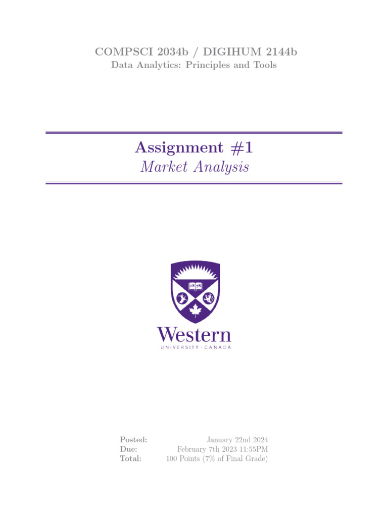 Assignment 1 Stock Market Analysis | PDF | Volatility (Finance ...