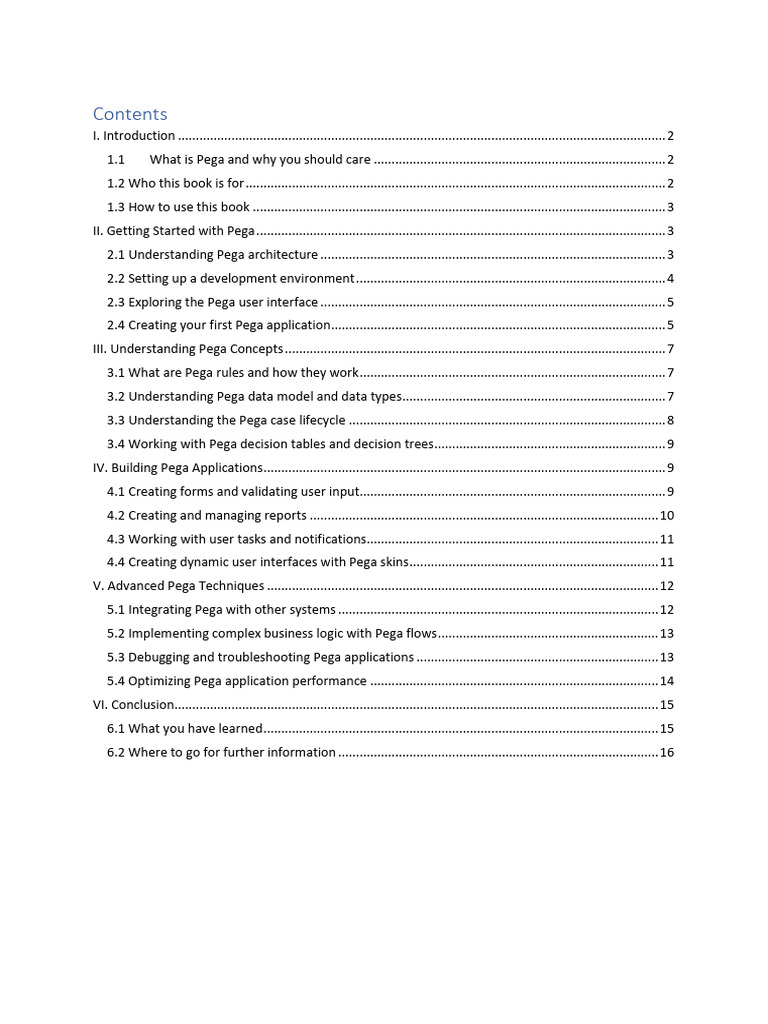 Pega For Beginners | PDF | Career & Growth