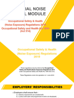 Noise Exposure Regulation 2019 | PDF | Noise | Hearing Loss