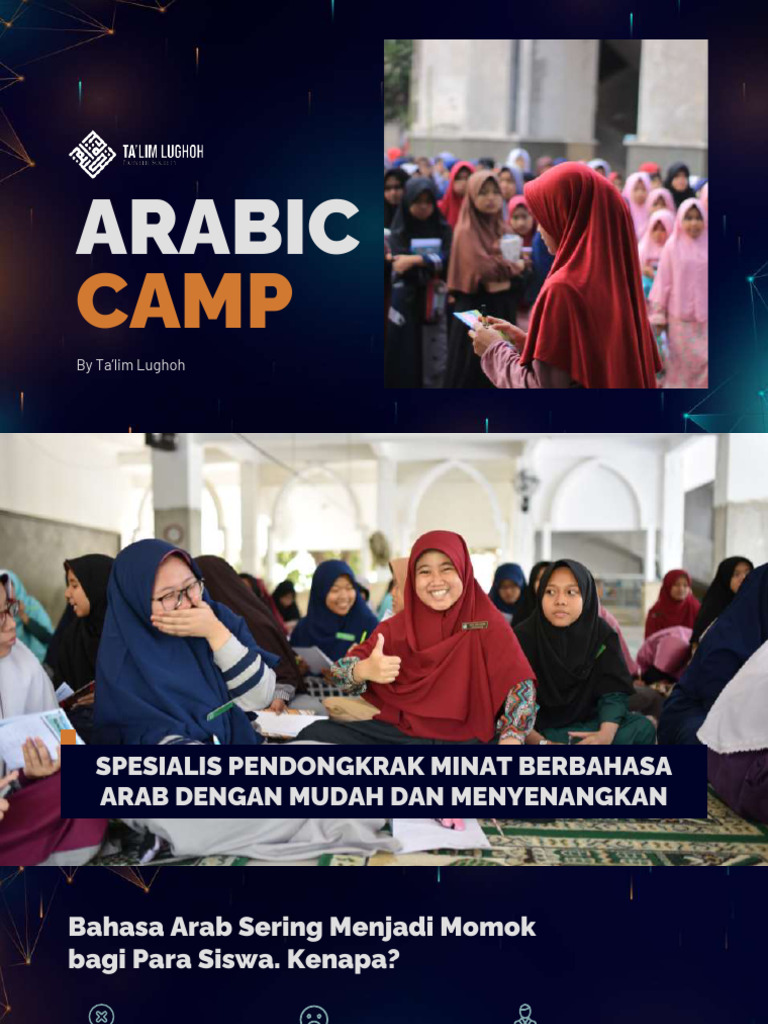 Arabic Camp 2024 | PDF