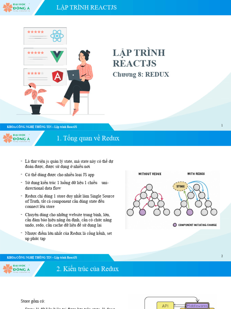 Chương 8 - Redux | PDF
