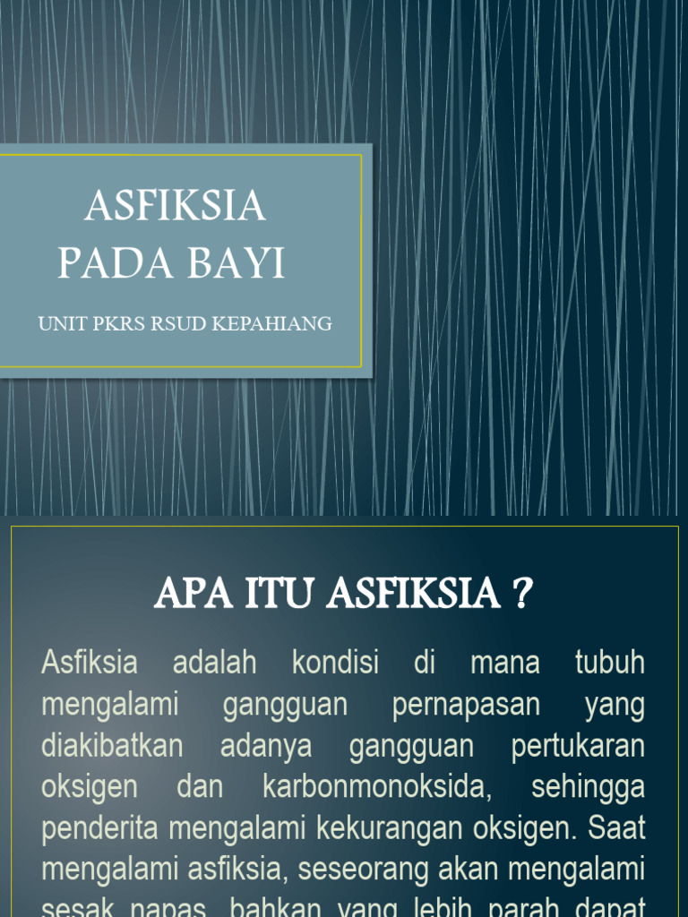 Asfiksia PKRS | PDF