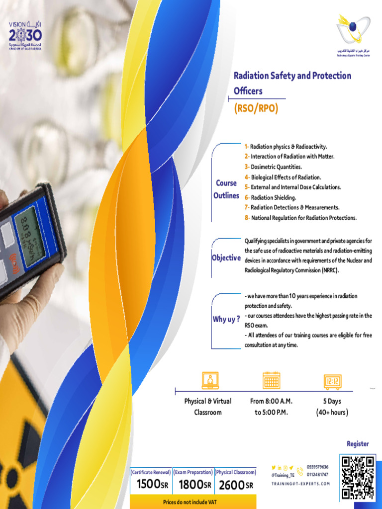 RSO Flyer | Download Free PDF | Radiation Protection | Dosimetry