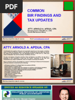 BIR Accreditation For CPAs | PDF