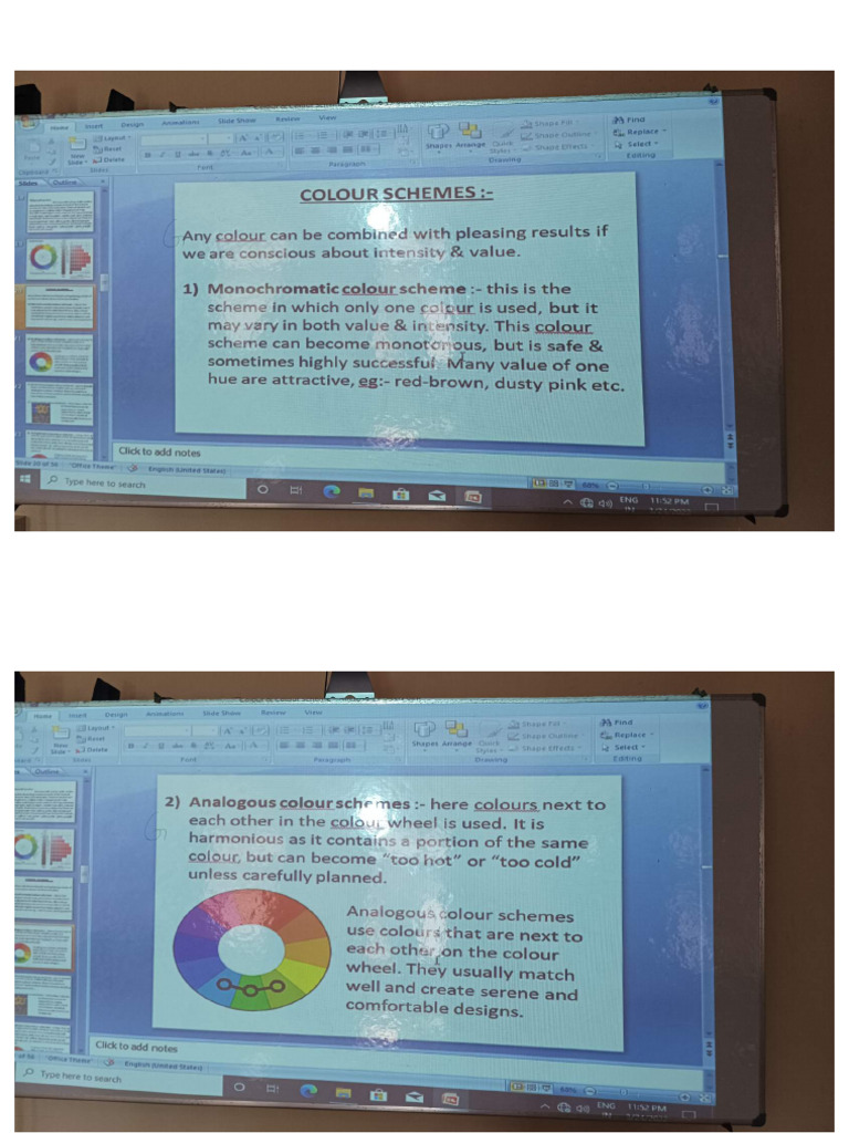 Colour Schemes | PDF