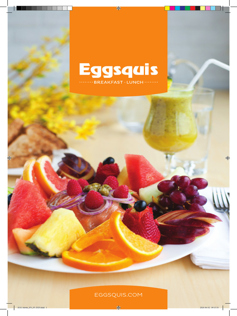 EGG Menu - EN QC - 06 2020 Print | PDF | Salad | Pancake