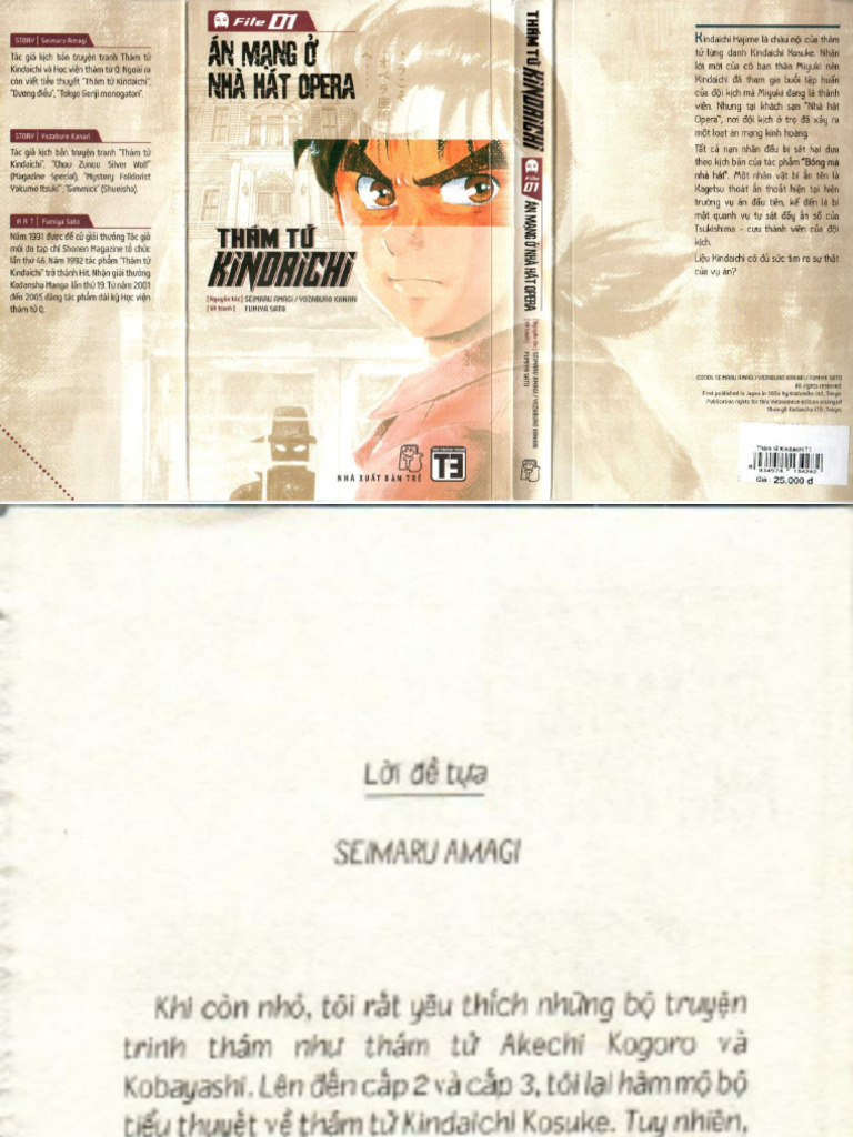 Thám T Kindaichi 1. Án M NG Nhà Hát Opera | PDF