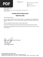 Teleperformance Relieving Letter | PDF