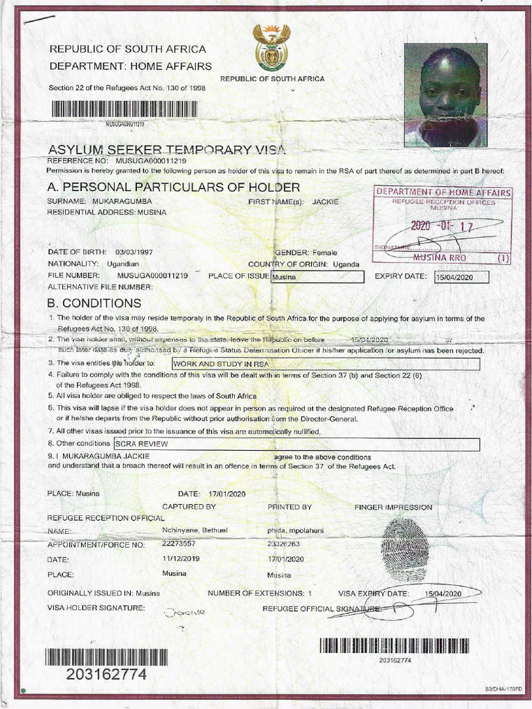 Status Document | PDF