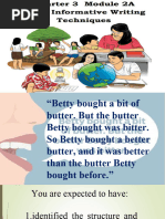 English-10 - Quarter 2 - Module-4 | PDF | Verb | Argument