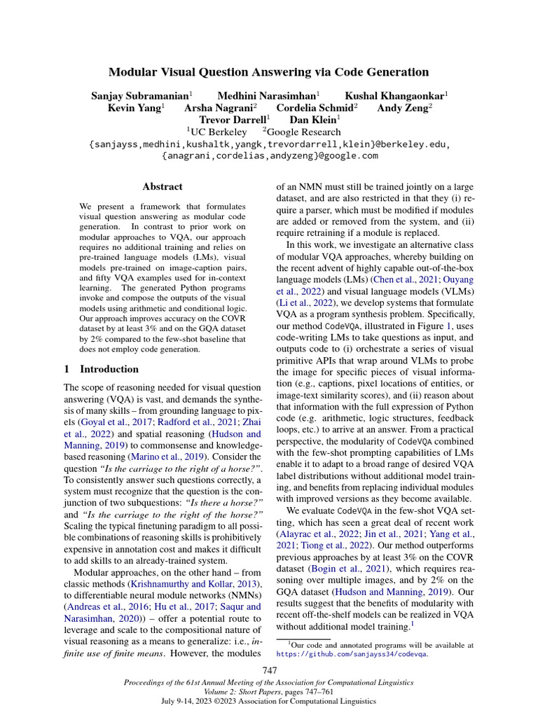 2023 Acl-Short 65 | PDF | Modular Programming | Computer Programming