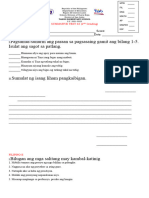 20 Easy-Moderate Logic Questions Tagalog | PDF
