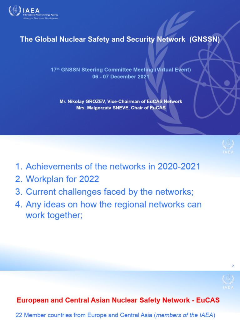 EUCAS GNSSN-17th+ | PDF | International Atomic Energy Agency | Central Asia