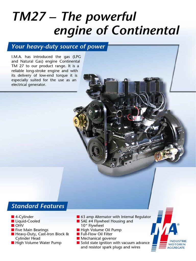 IMA Continental-TM27 en | Download Free PDF | Vehicle Technology | Vehicles