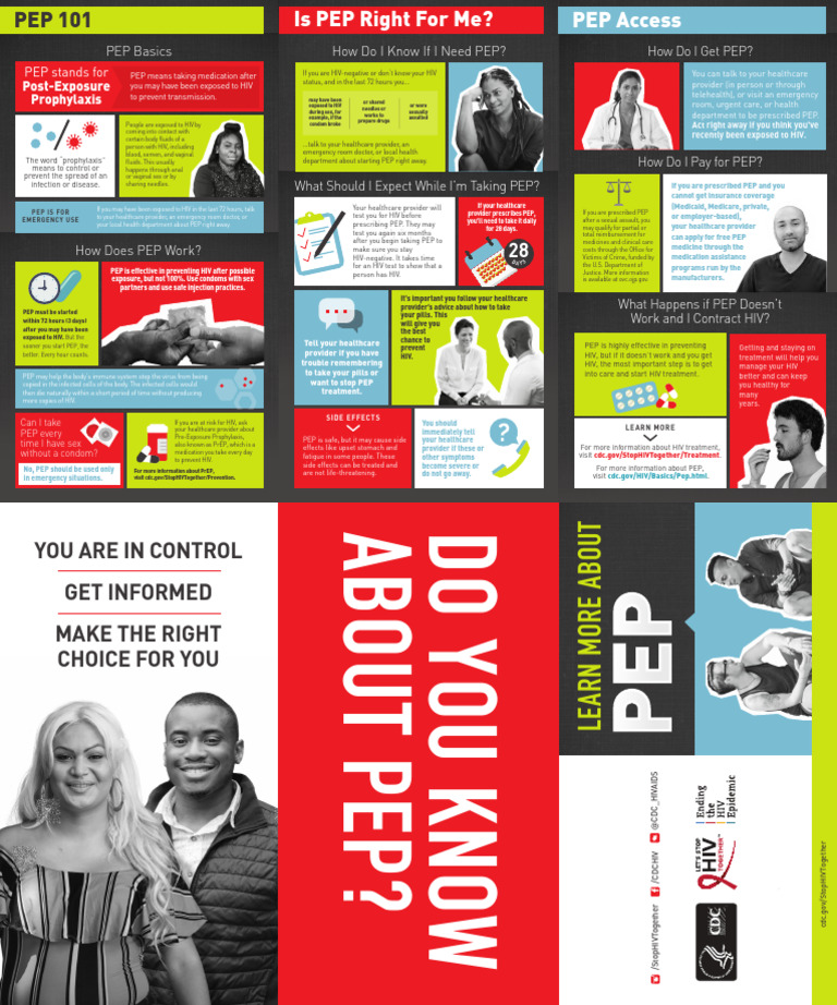 CDC LSHT STSH Brochure Pep Infographics | PDF | Animal Viral Diseases ...