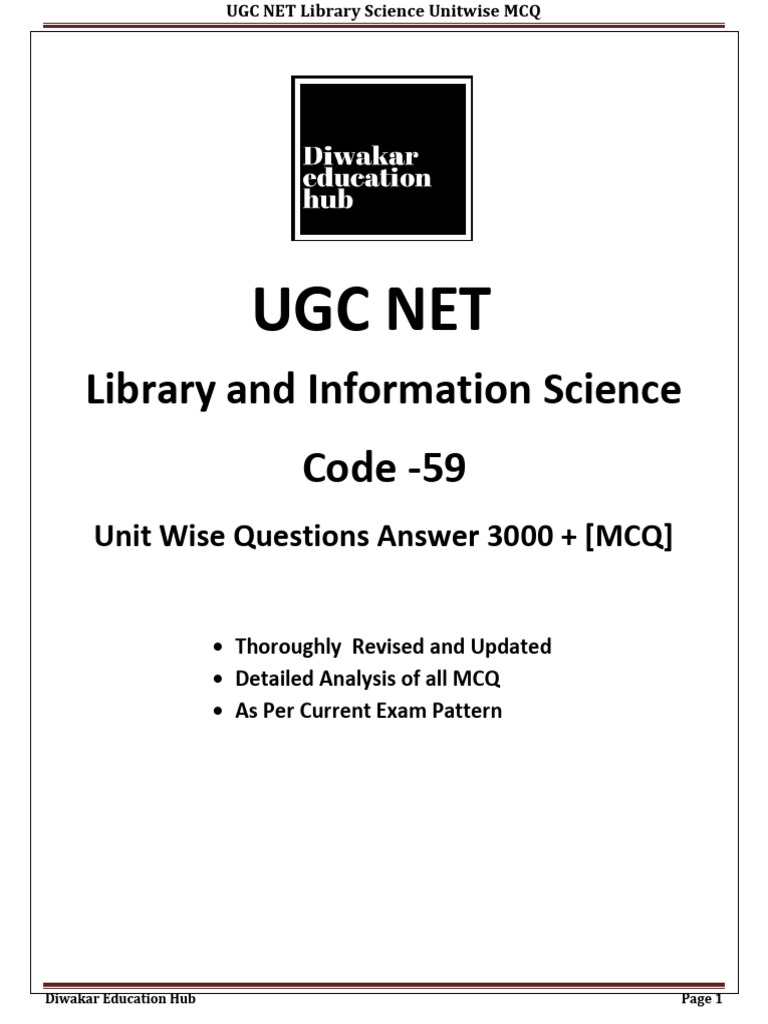 Lis 3000 MCQ | PDF | Hypothesis | Books