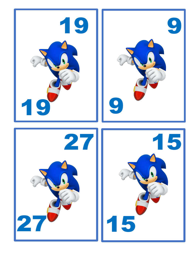 Cartas de Sonic | PDF
