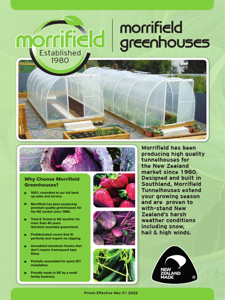71735INV Morrifield 3 Fold Brochure A4 PDF1 | PDF | Greenhouse ...