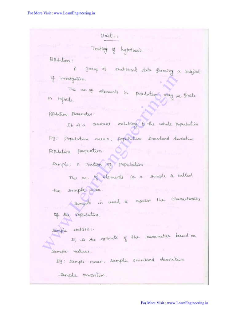 MA3251 Stastical and Numerical Methods 03 - by LearnEngineering - in | PDF