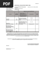 Initial Evalution Sheet IES Annex G 1 | PDF | Teachers | Cognition