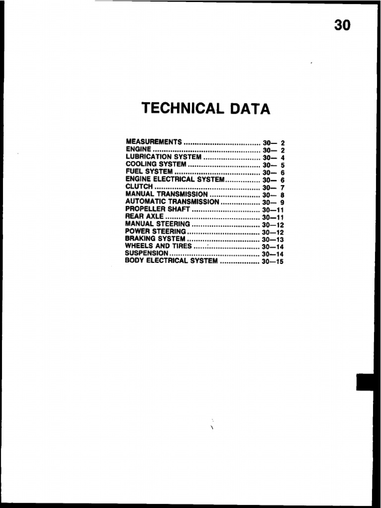 1986 Rx7 Technical Data | PDF