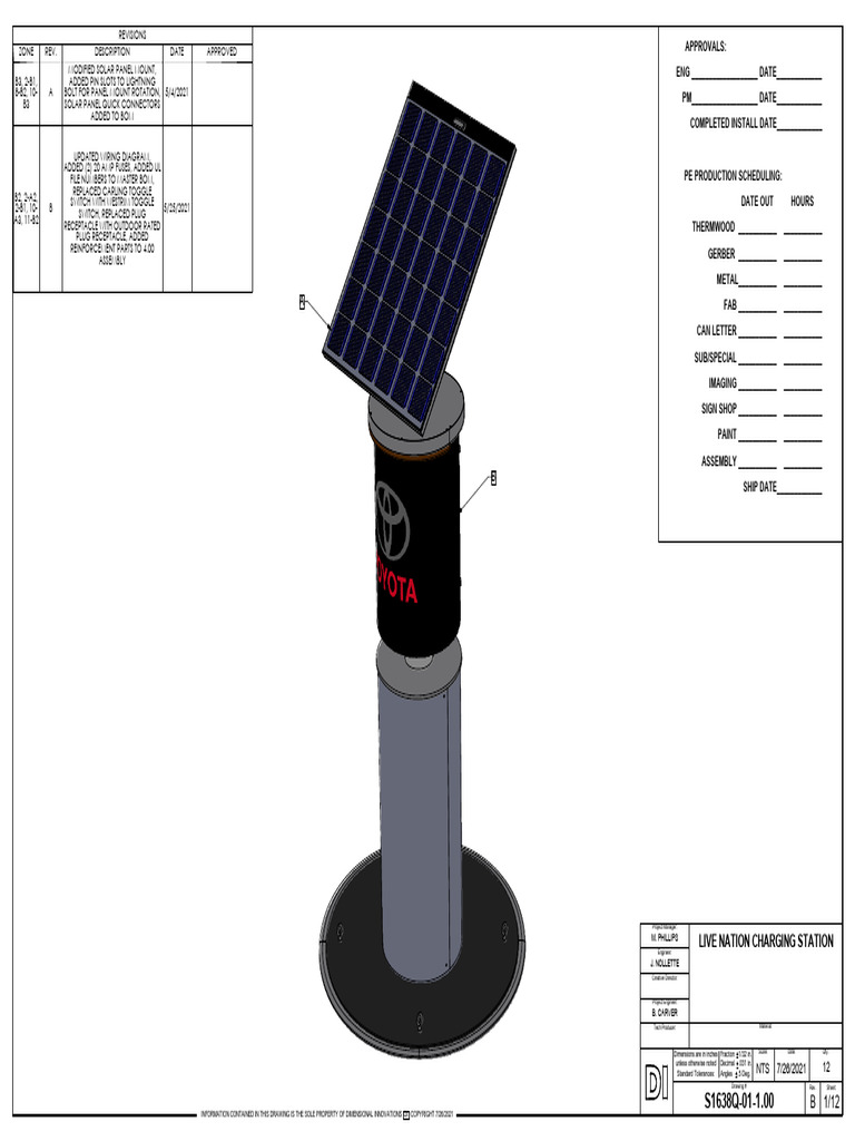 TOYOTA Charging Station | PDF