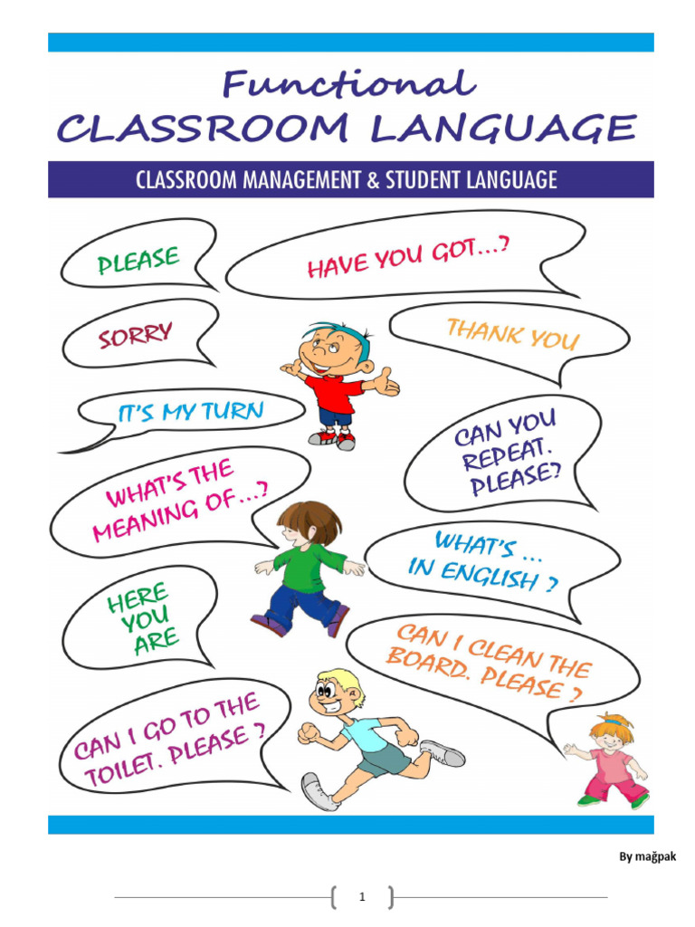 Teaching Classroom Language Strategies | PDF | Teachers | Classroom