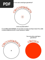 Divisão da Circunferência em Partes Iguais | PDF | Círculo | Curva