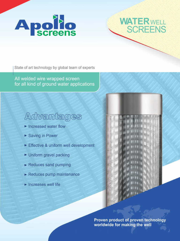 Apollo Water Well Screen | PDF