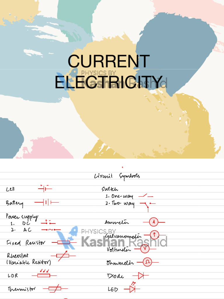 SYN Current Electricity | PDF