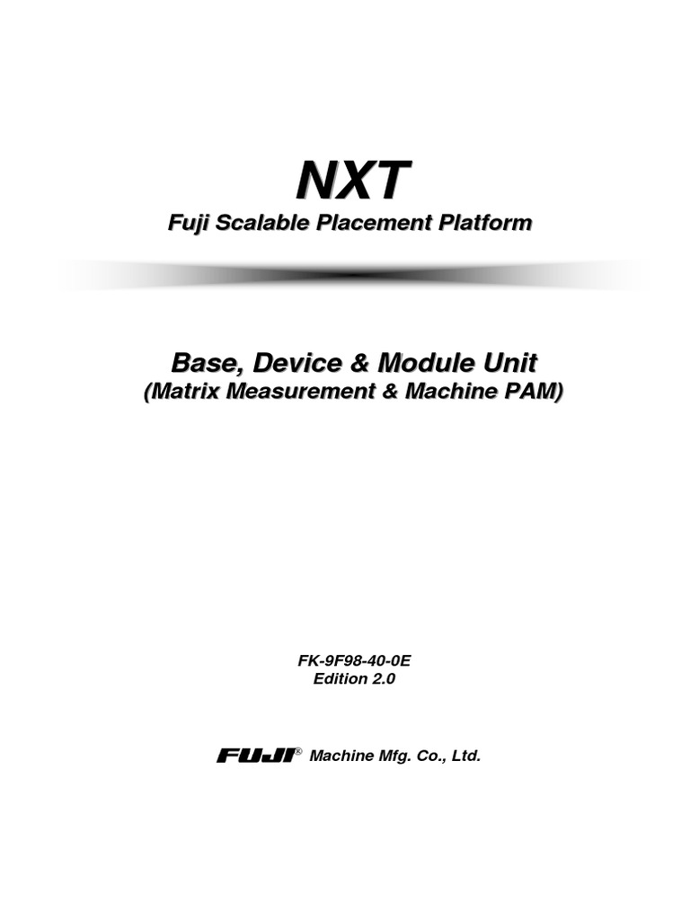 27 - NXT Base&Module (2.0) E | PDF | Manufactured Goods | Mechanical ...