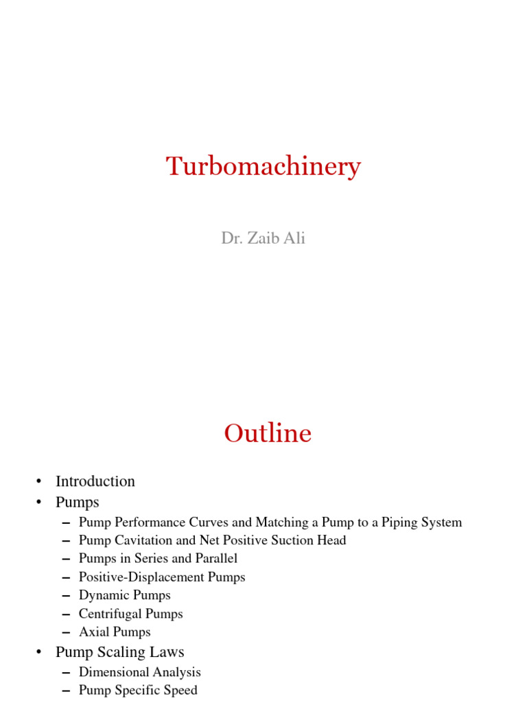 Turbomachinery | PDF | Pump | Turbomachinery