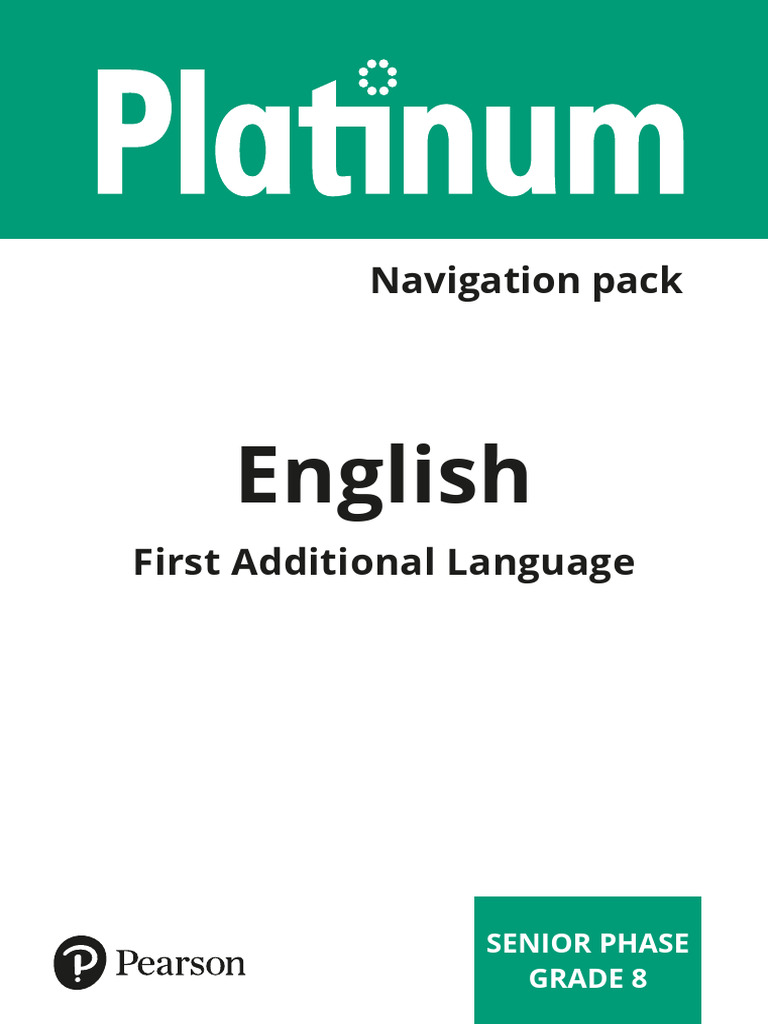 Grade 8 English FAL (Platinum) Navigation Pack | PDF