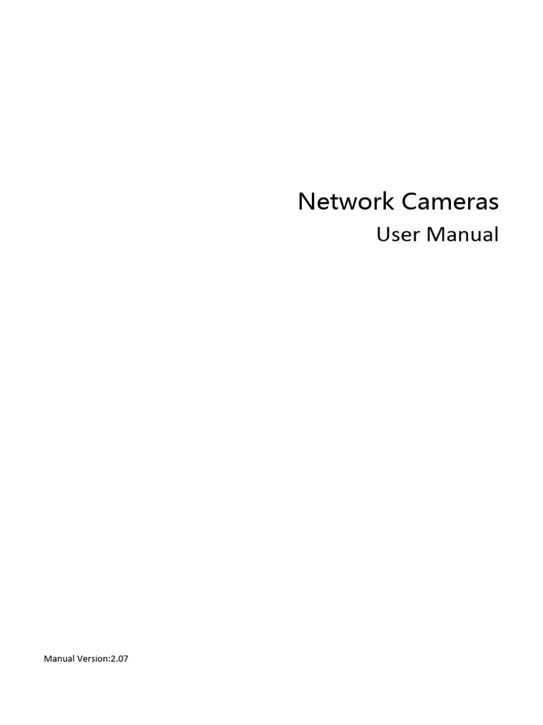 BCS POINT Network Camera Manual ENG | PDF | Exposure (Photography ...