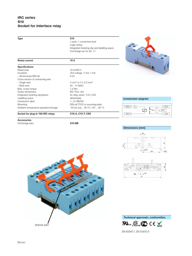 Relay Valve S10 | PDF