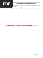 Temporary Works Design Brief Guide | PDF | Concrete | Civil Engineering