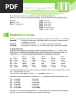 Skloňovanie Slova Pani-Podstatne Mená ŽR Končiace Na - Ea | PDF