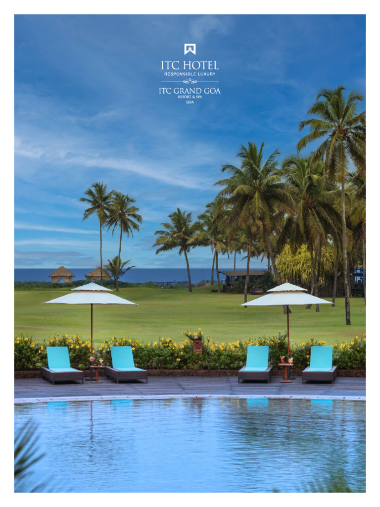ITC Grand Goa Factsheet | PDF | Restaurants | Resort