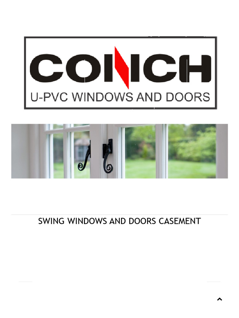 Conch Upvc Profile - Conch Upvc | PDF