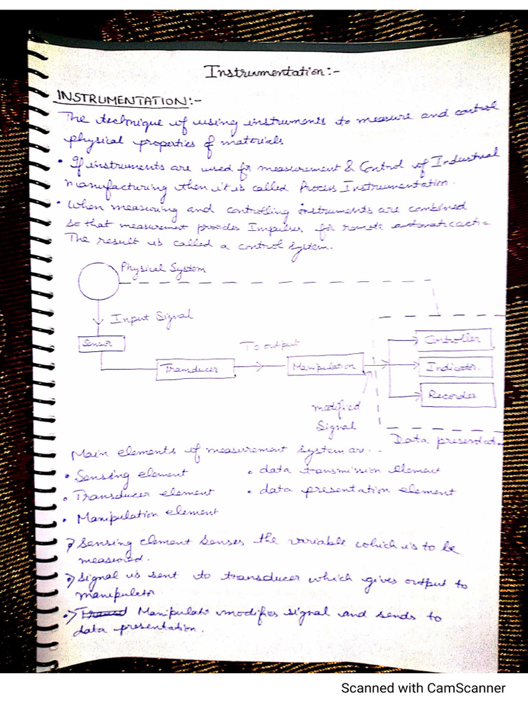 Instrumentation | PDF