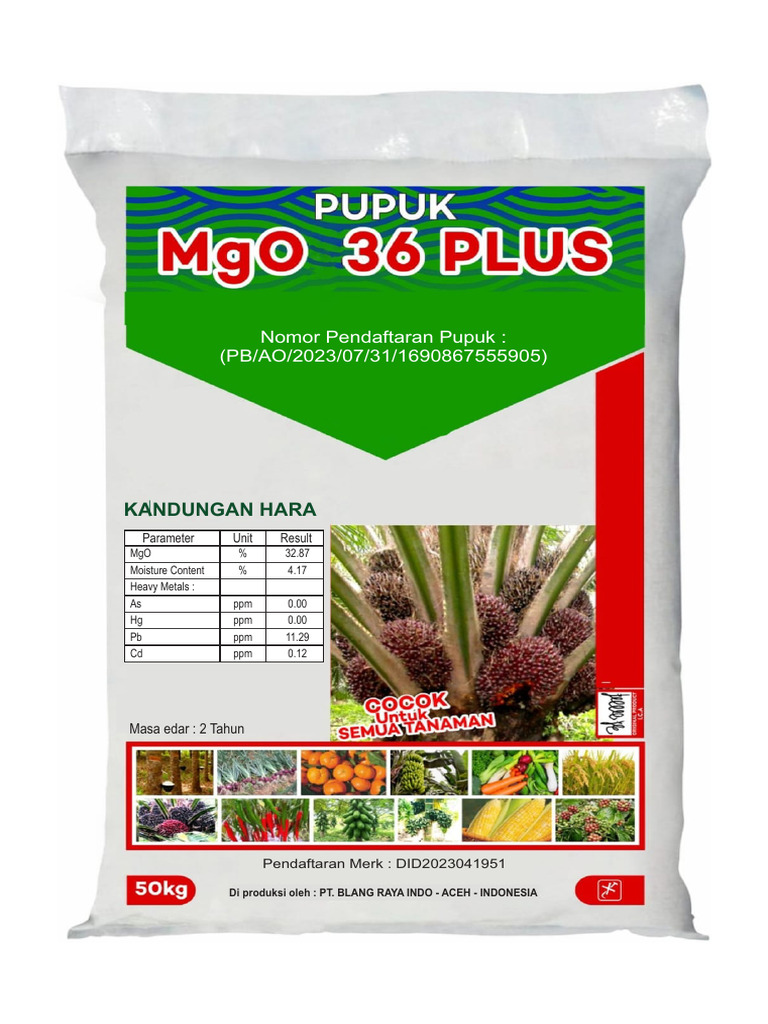 Pupuk Mgo | PDF